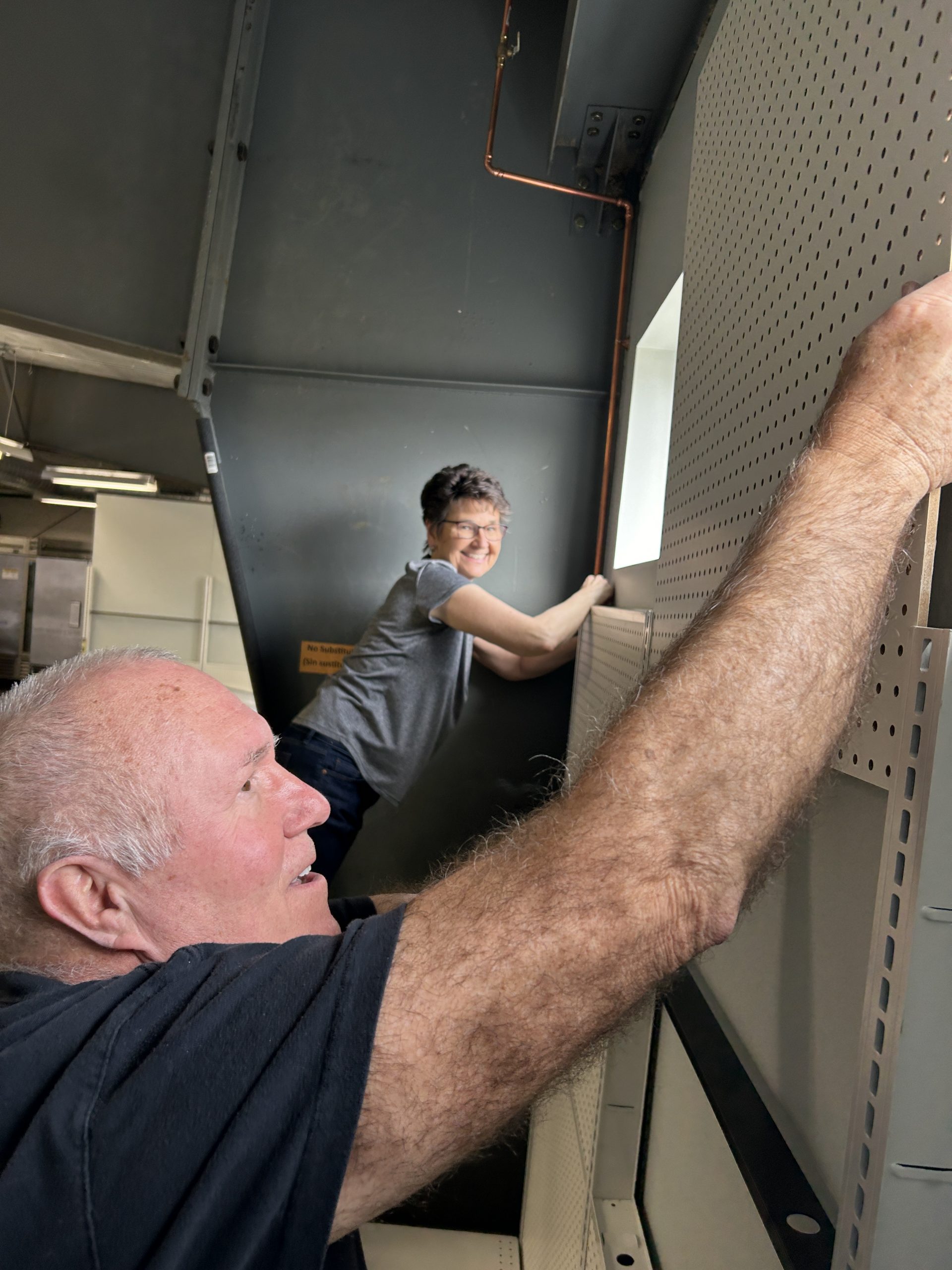 New Pantry Shelves Improve Safety and Capacity
